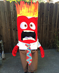 Inside Out Anger Costume