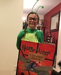 Book Worm Costume Idea for Babies