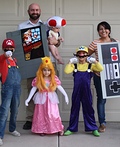 Super Mario Bros Family Costume | DIY Costumes Under $65