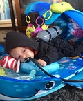 Easy DIY Scuba Diver Baby Costume | Last Minute Costume Ideas - Photo 2/3