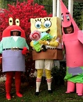 SpongeBob Characters Group Halloween Costume