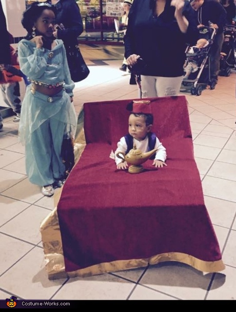 Creative DIY Aladdin and Jasmine Costumes