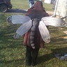 Homemade Dragonfly Costume
