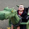 Harry Potter Riding a Dragon Costume | Creative DIY Costumes