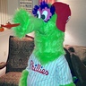 Homemade Phillie Phanatic Costume