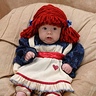 Cute Raggedy Ann Baby Costume