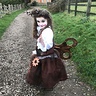 Steampunk wind up Doll Costume