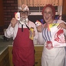 Wendy & Colonel Sanders Couple Costume | Last Minute Costume Ideas